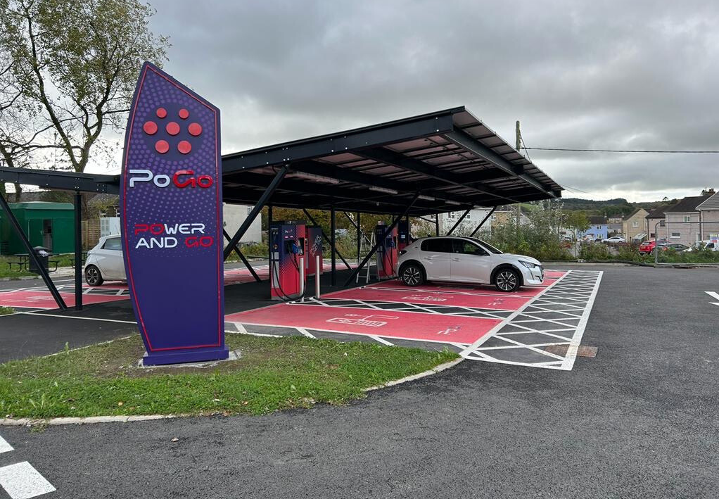 Welsh Legends - Cross Hands EV Hub - PoGo Charge